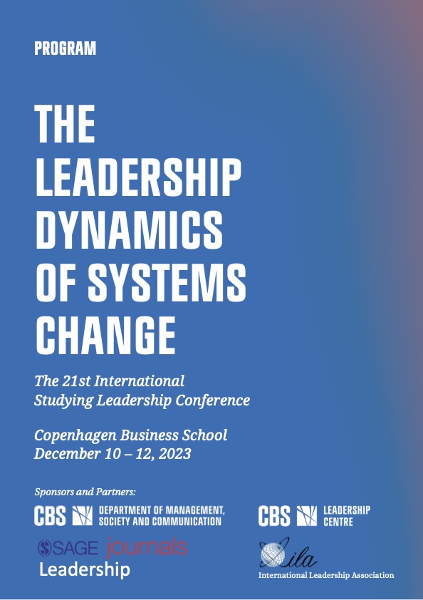 ISLC 2023 – Copenhagen Business School, December 10-12, 2023